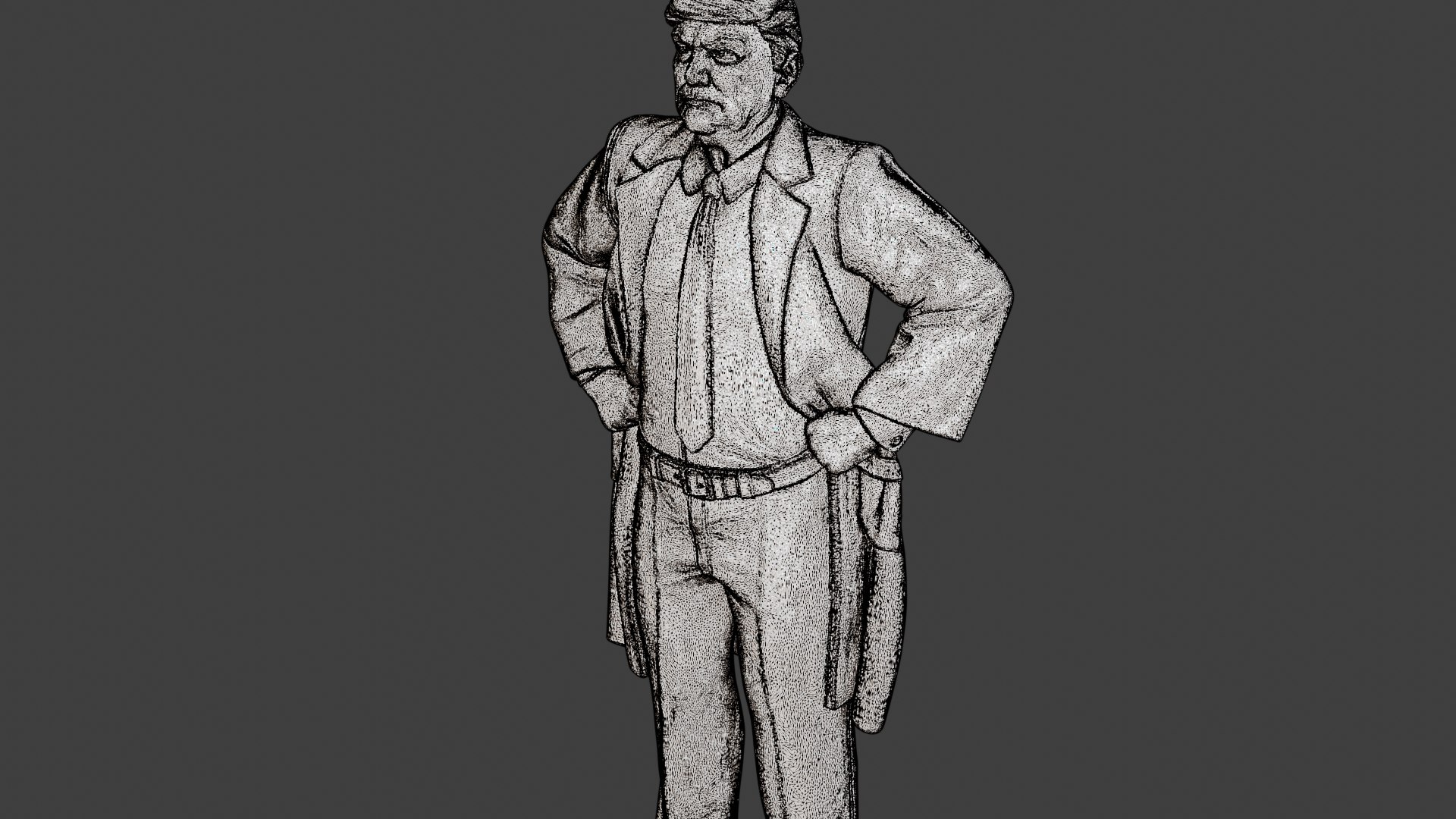 3D Donald Trump Stand - TurboSquid 2307627