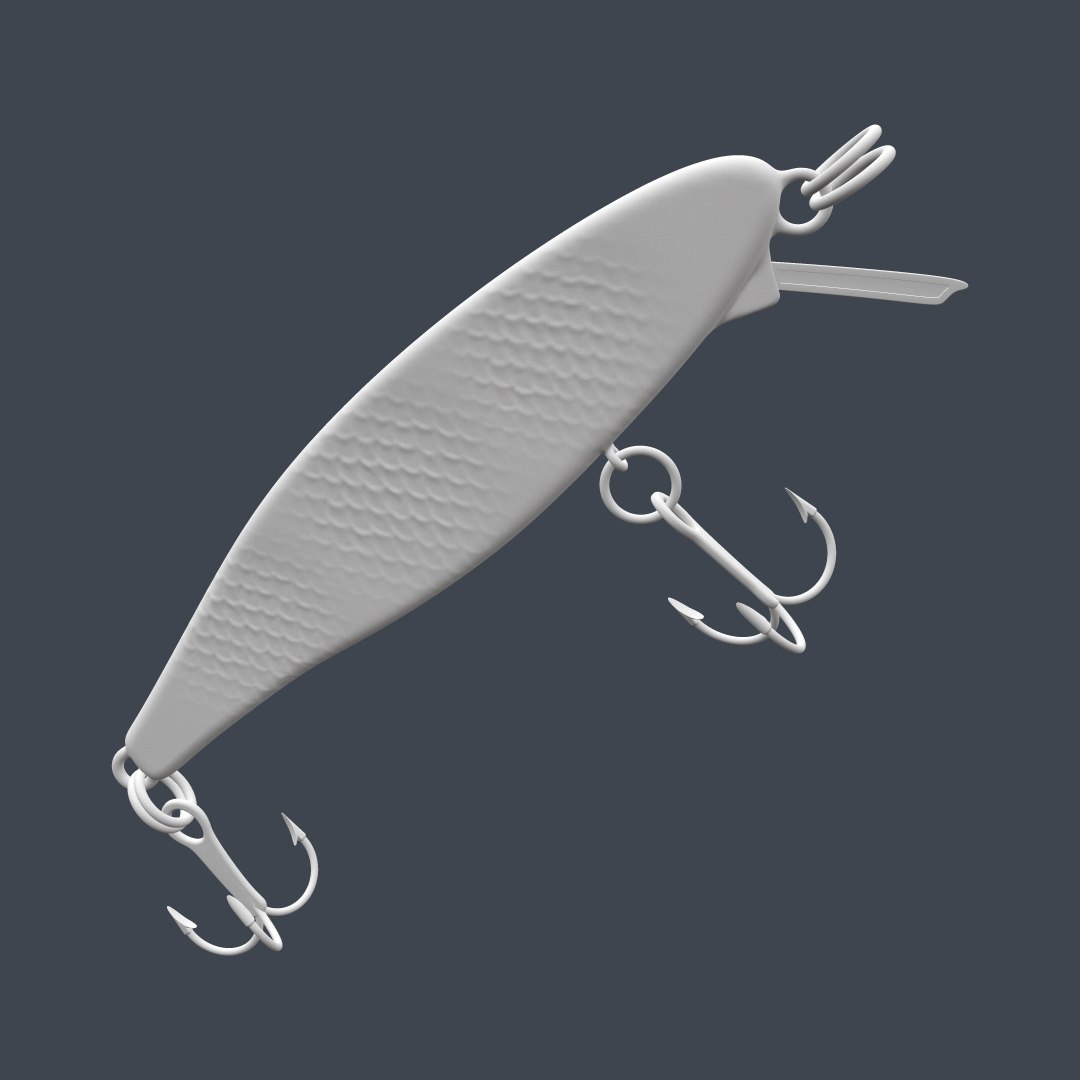 3D Highpoly Fishing Lure - TurboSquid 1435477