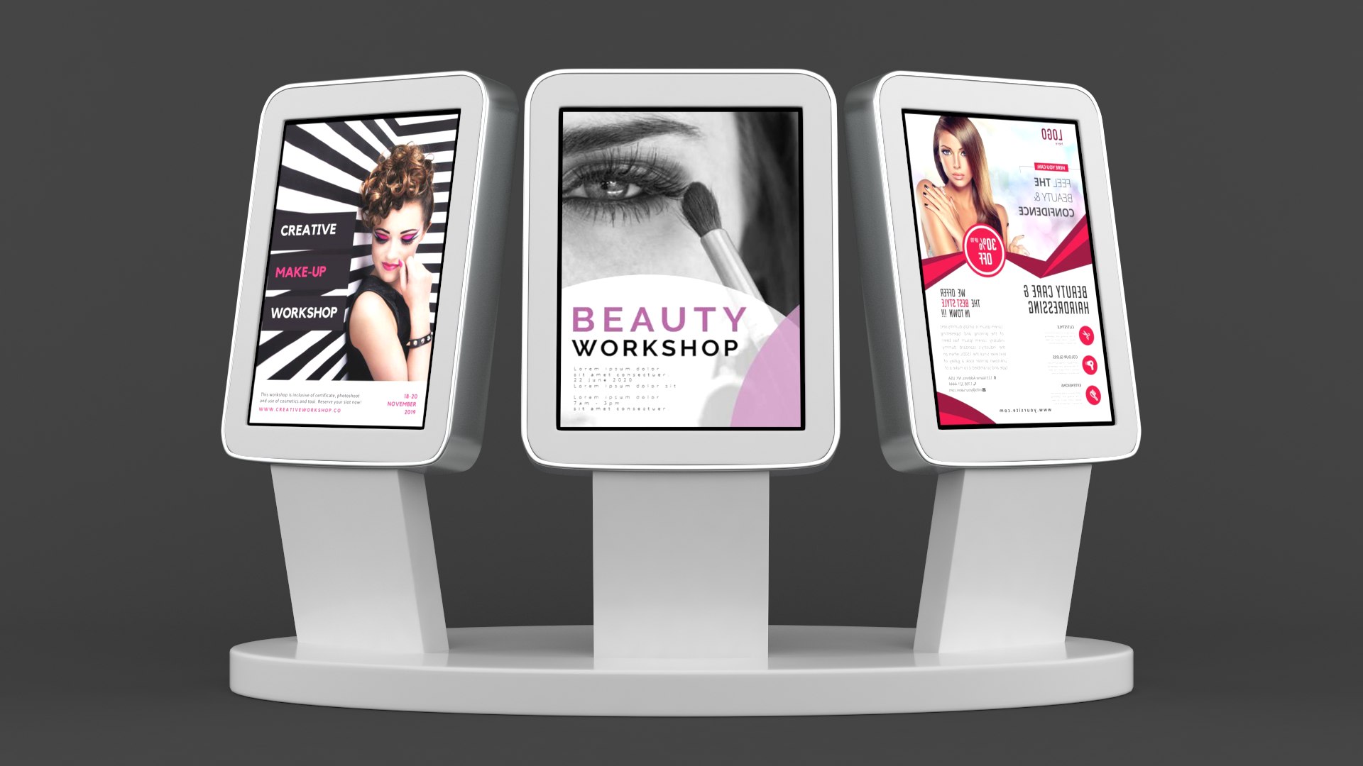 3D Electronic Kiosk Model - TurboSquid 2184802