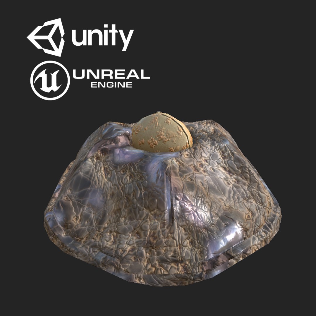 Barnacle Stylized 3D Model - TurboSquid 1845255