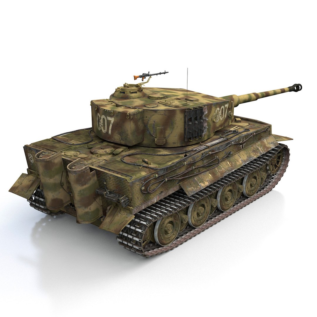 Sd Panzerkampfwagen Vi - Model - TurboSquid 1318782