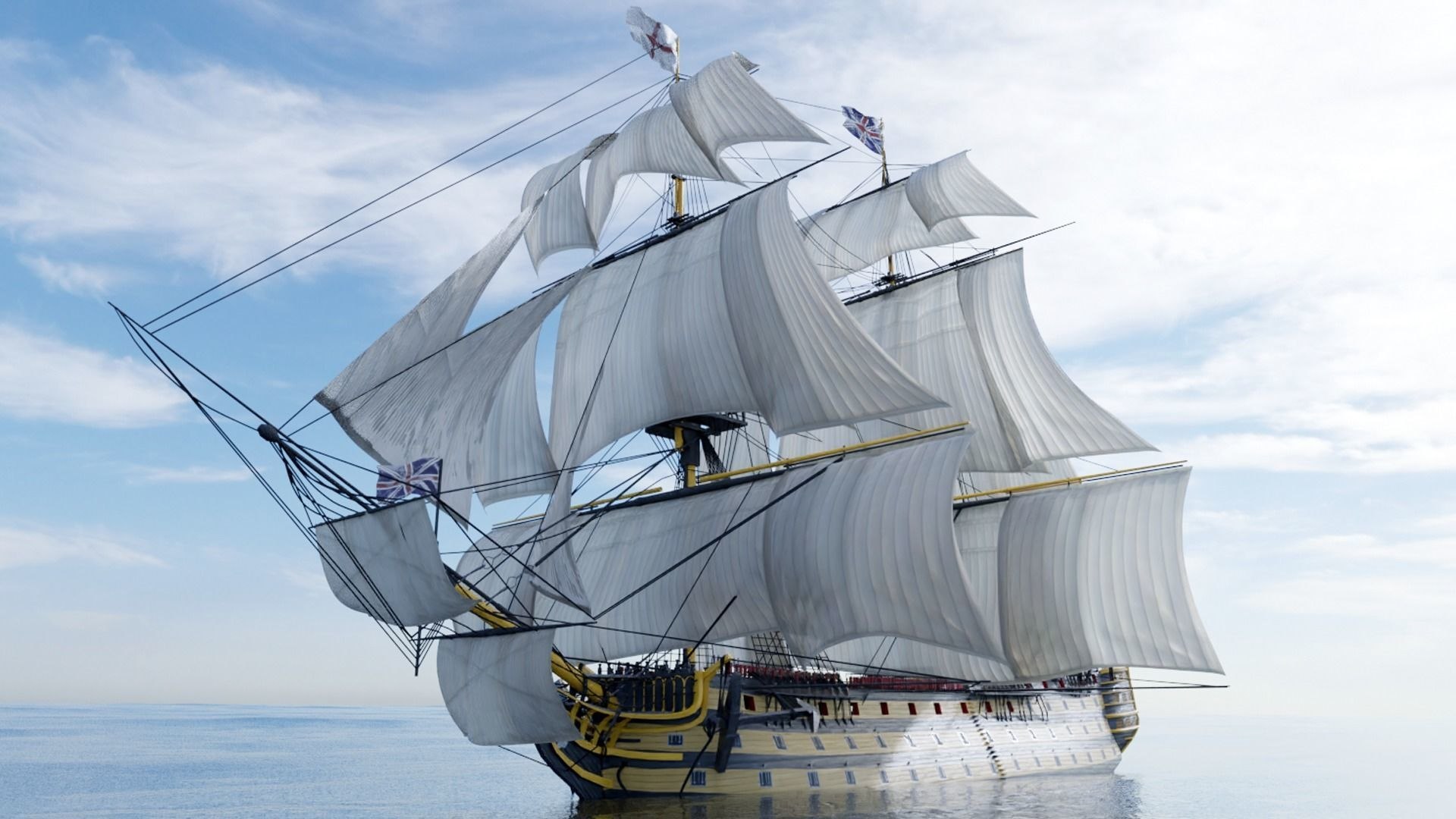 HMS Victory 3D Model - TurboSquid 2153752