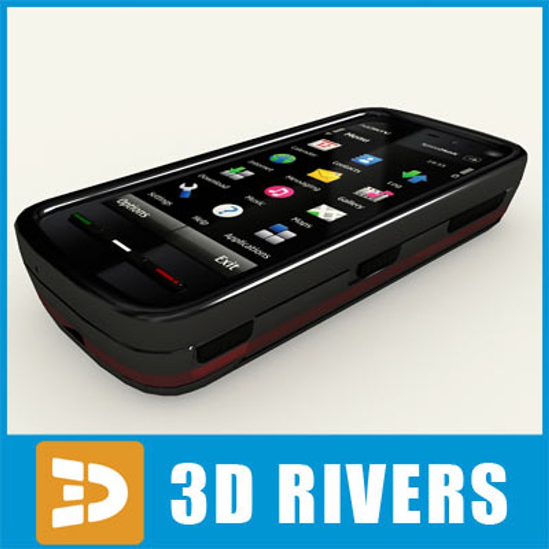 new phone nokia 5800 3d model