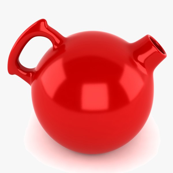 3d porcelain pitcher model