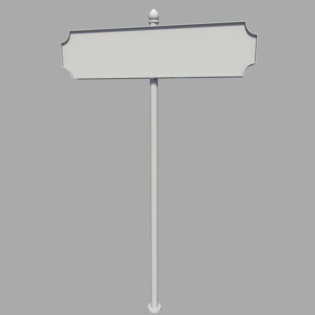 3d Model Sign