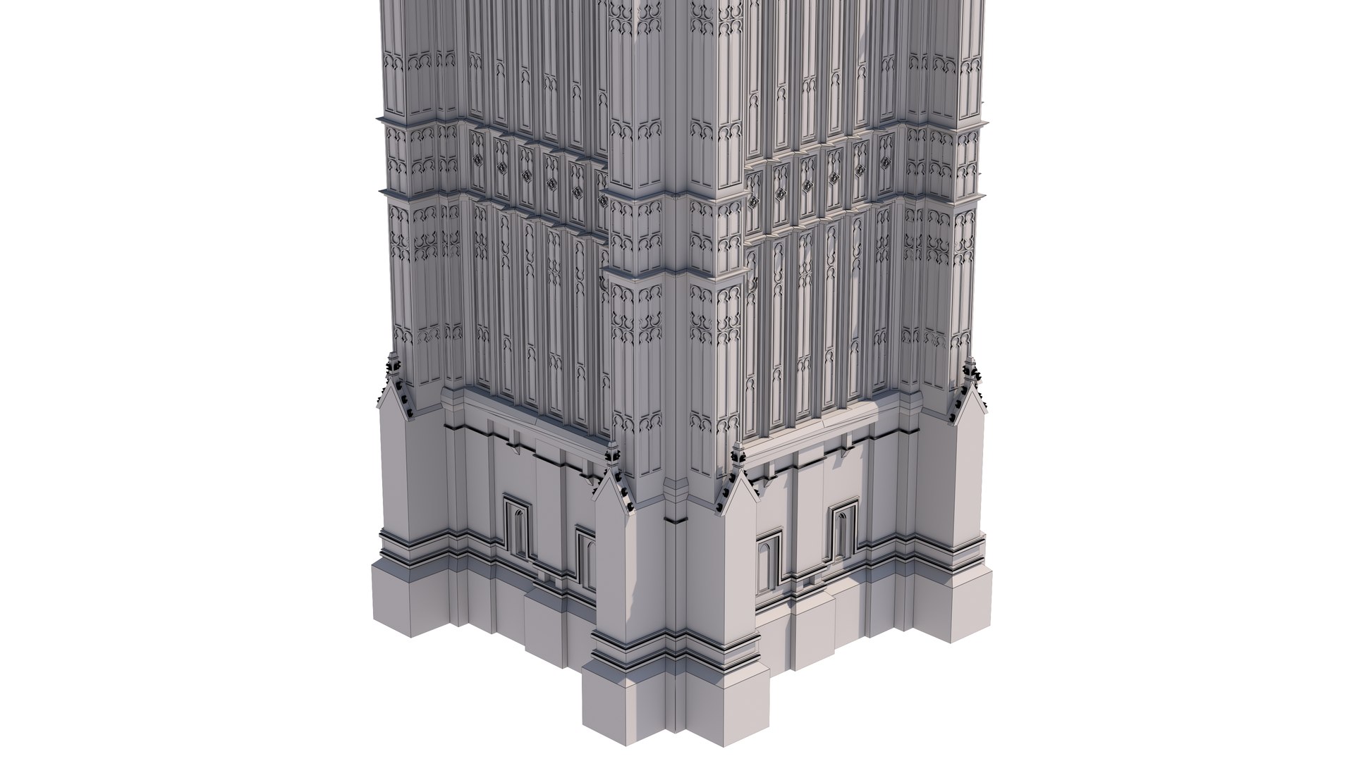 3D Big Ben Elizabeth Tower London - TurboSquid 2326471