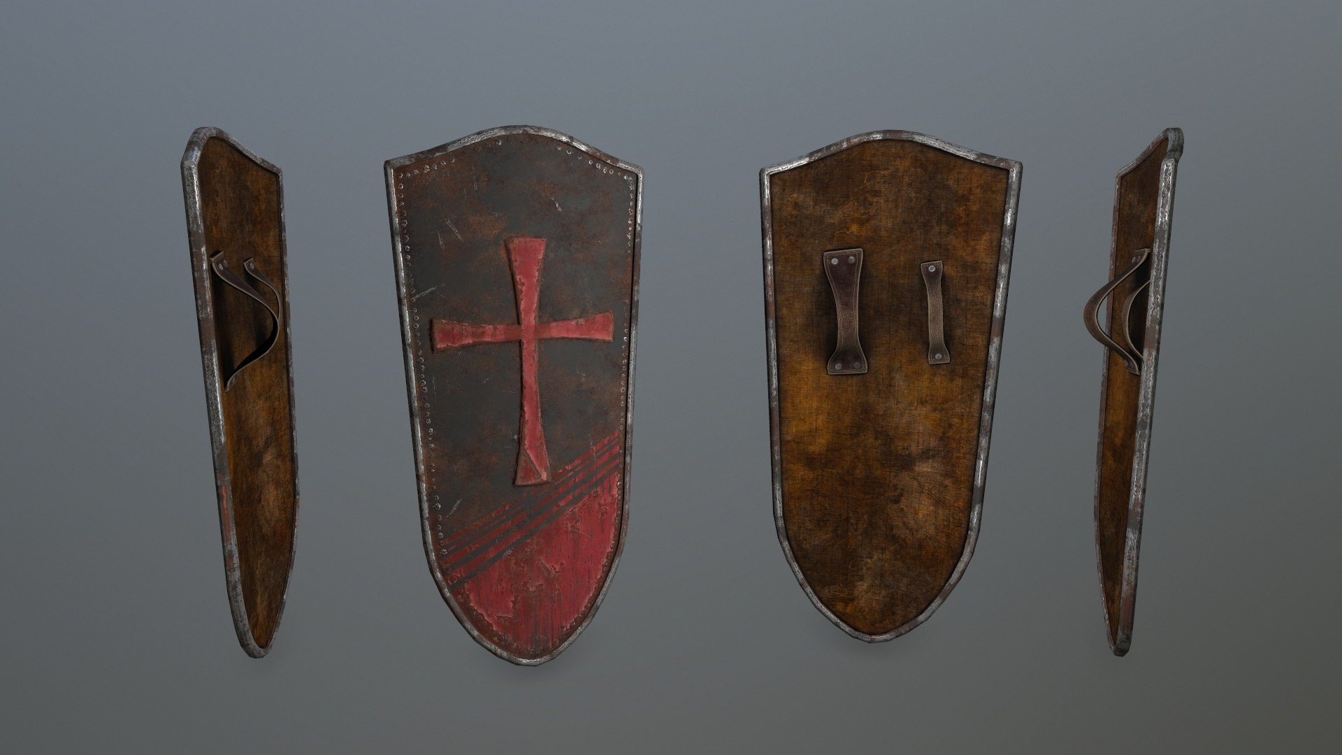 Shield Model - TurboSquid 1575916