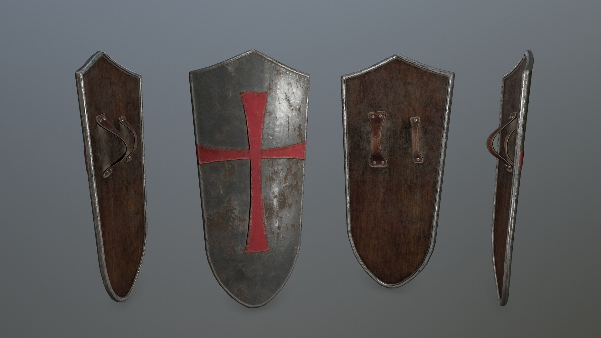 Shield Model - TurboSquid 1575916