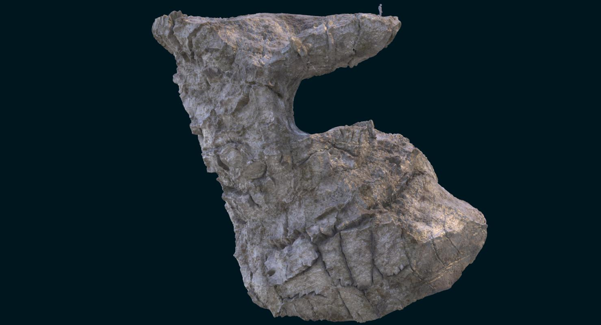 3d Model Big Rock 1