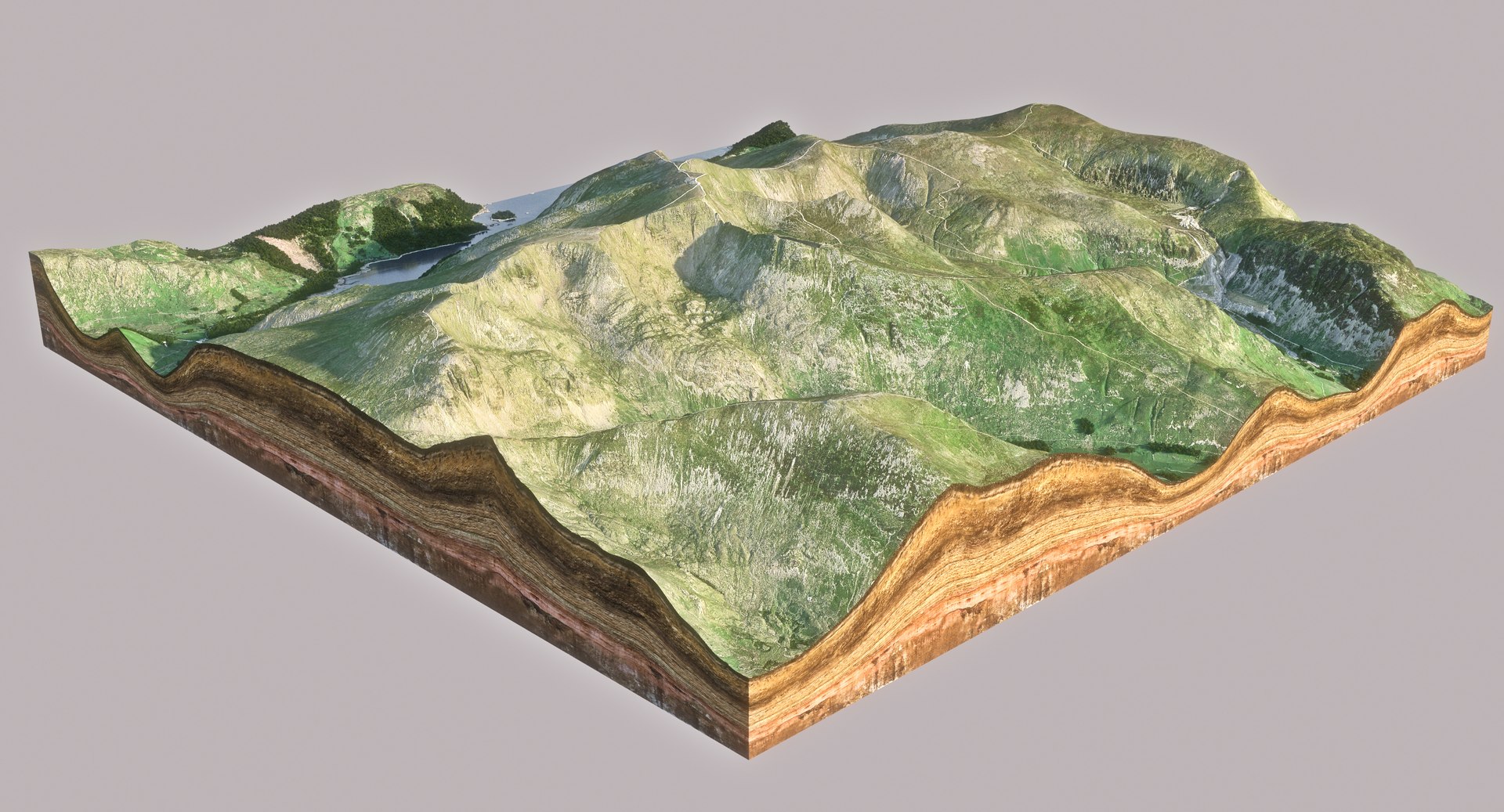 3D Helvellyn Forest - TurboSquid 1564719