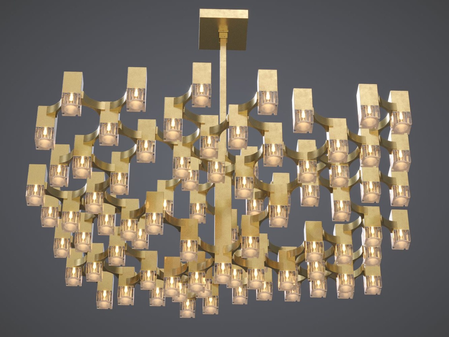 Lighting Sciolari 81 Cubes 3D - TurboSquid 1152257