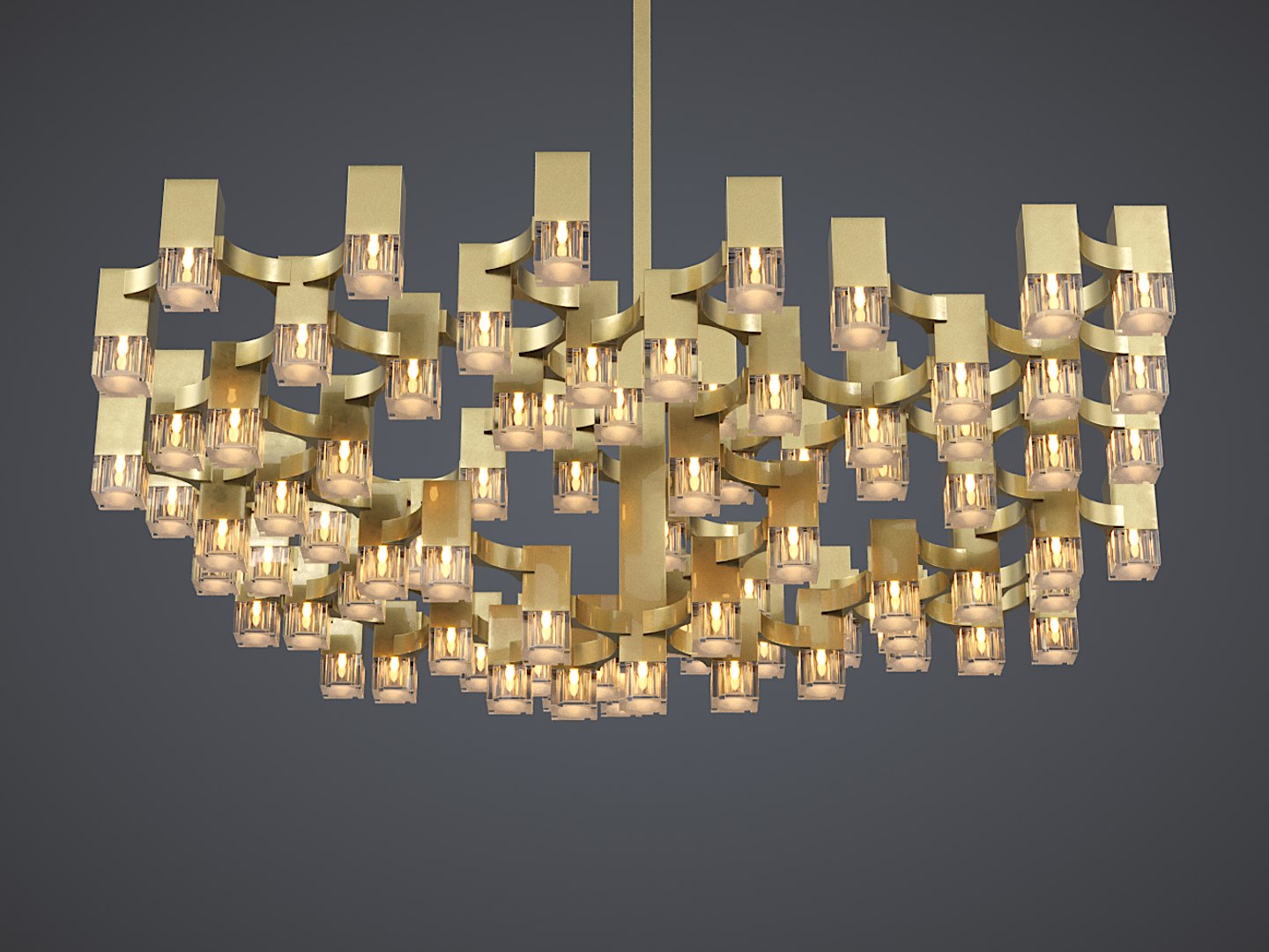 Lighting Sciolari 81 Cubes 3D - TurboSquid 1152257