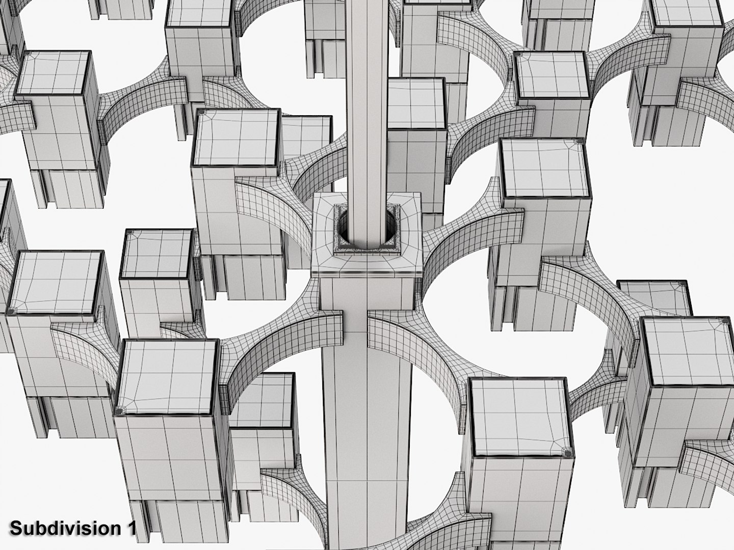 Lighting Sciolari 81 Cubes 3D - TurboSquid 1152257