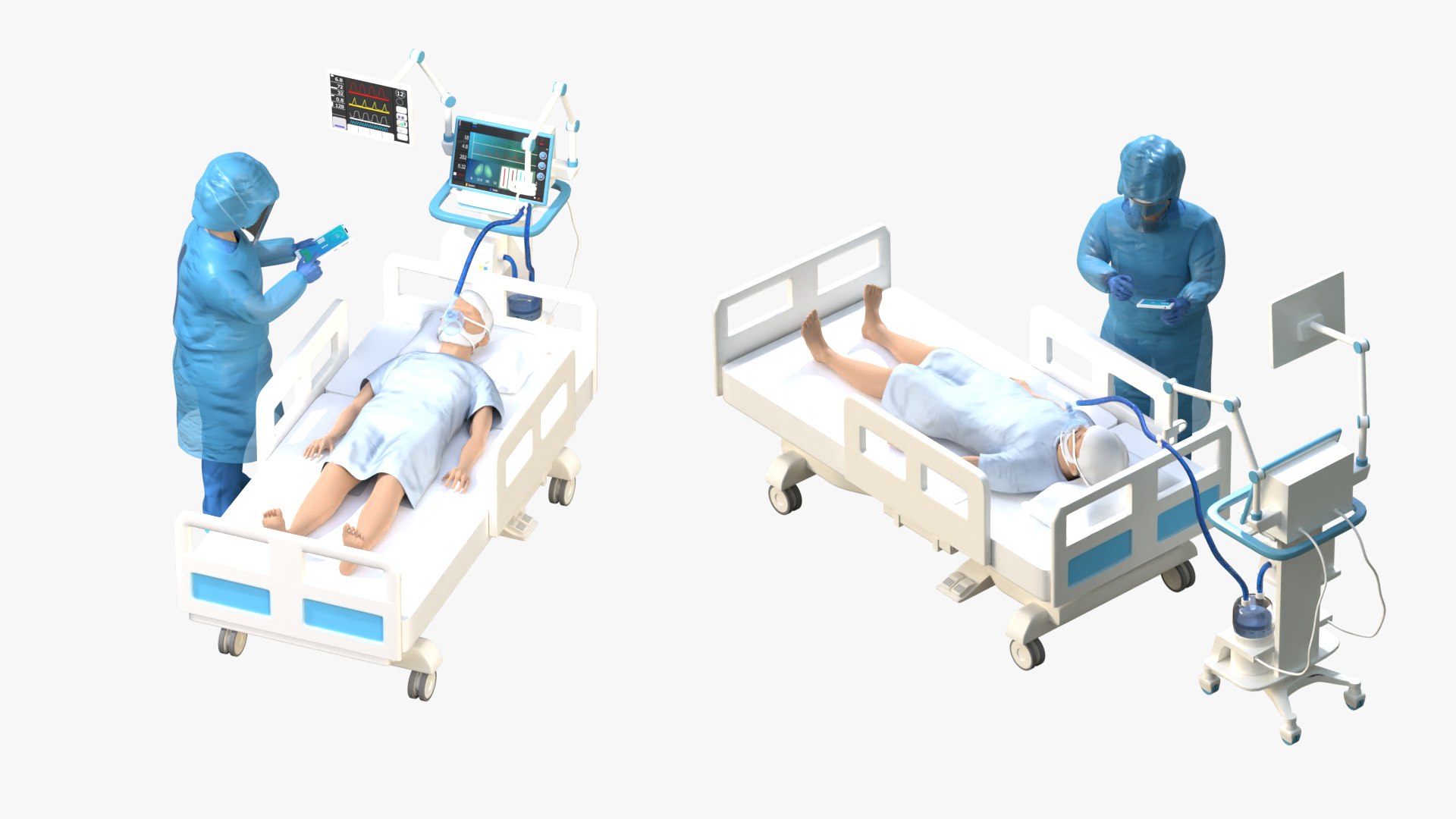 3D Medical People 10 Covid - TurboSquid 1724069