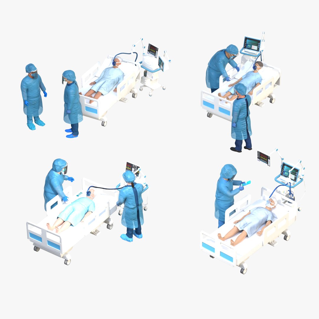 3D Medical People 10 Covid - TurboSquid 1724069