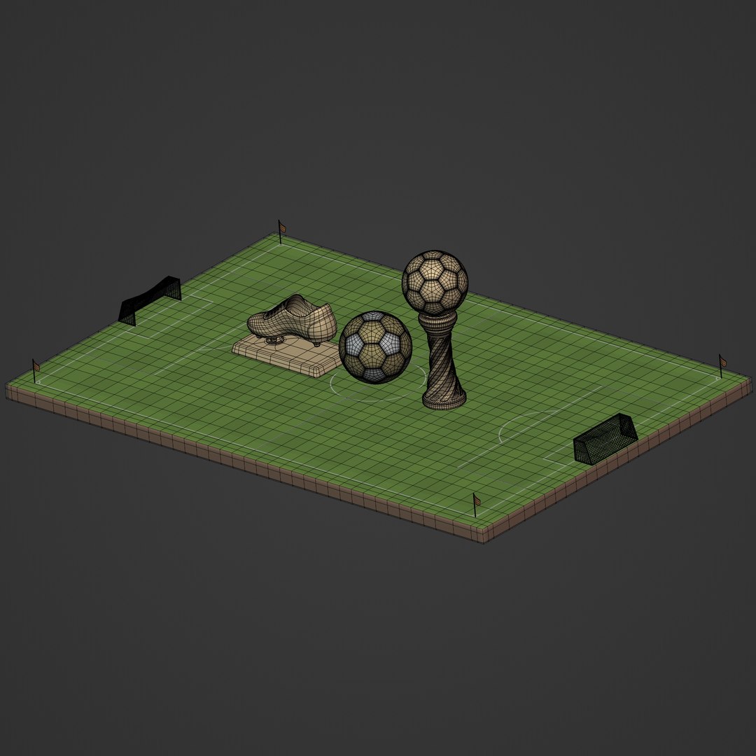 Soccer Football 3D - TurboSquid 2185172