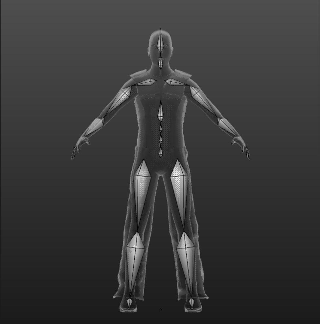3D white man model - TurboSquid 1617867