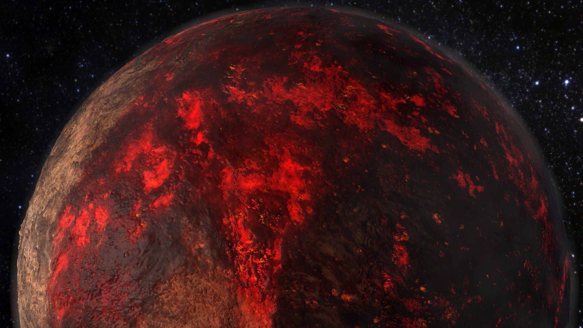Lava Planet 55 Cancri 3D Model - TurboSquid 1284827