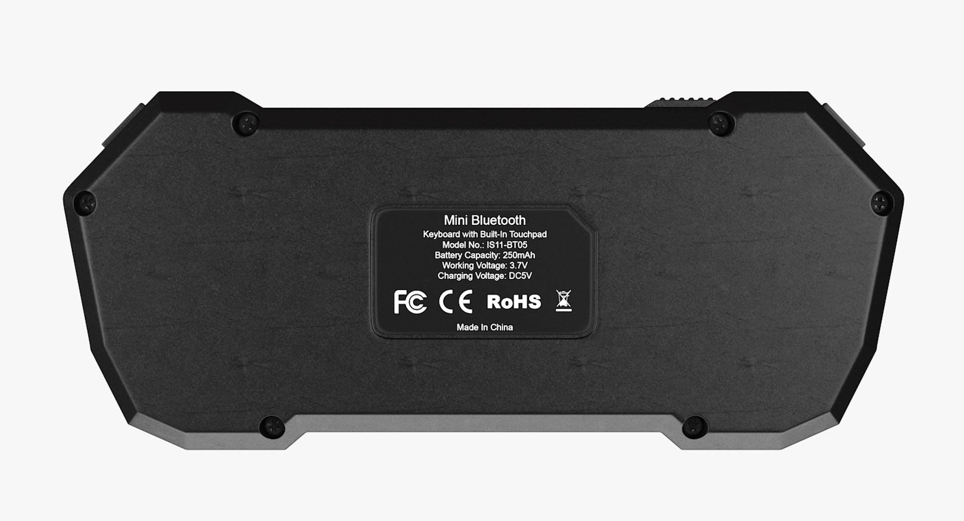 3D Portable Mini Wireless Keyboard - TurboSquid 1167991