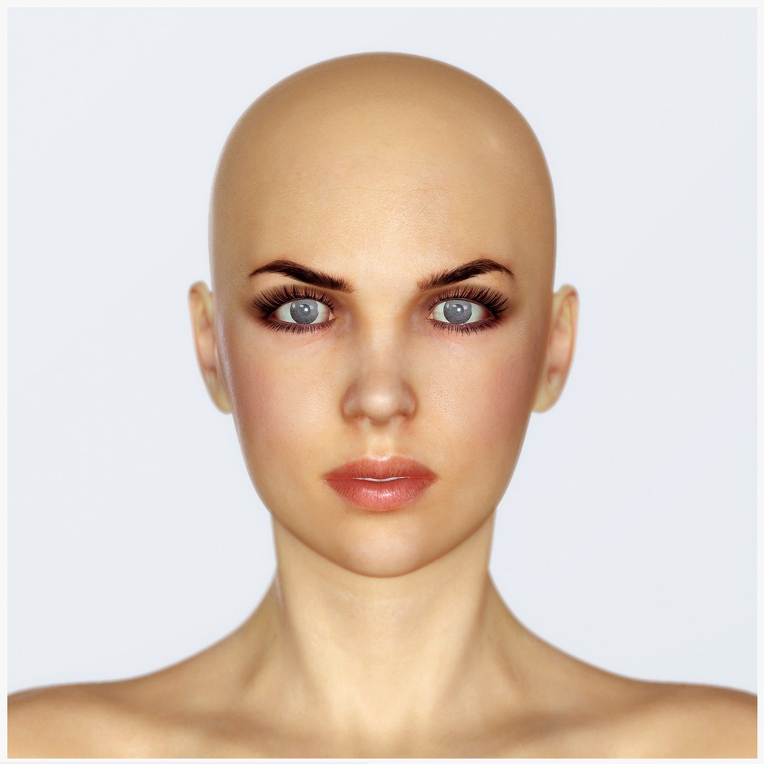 3D Realistic Female Base - Low Poly PBR - TurboSquid 1757854