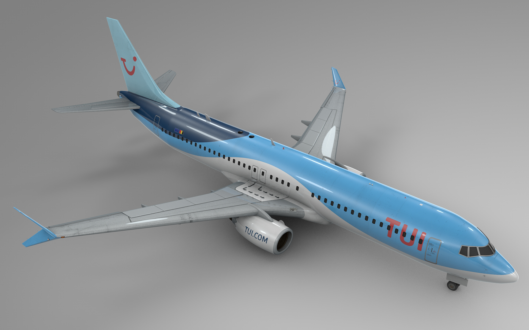 Boeing 737-8 tui airlines 3D - TurboSquid 1696847