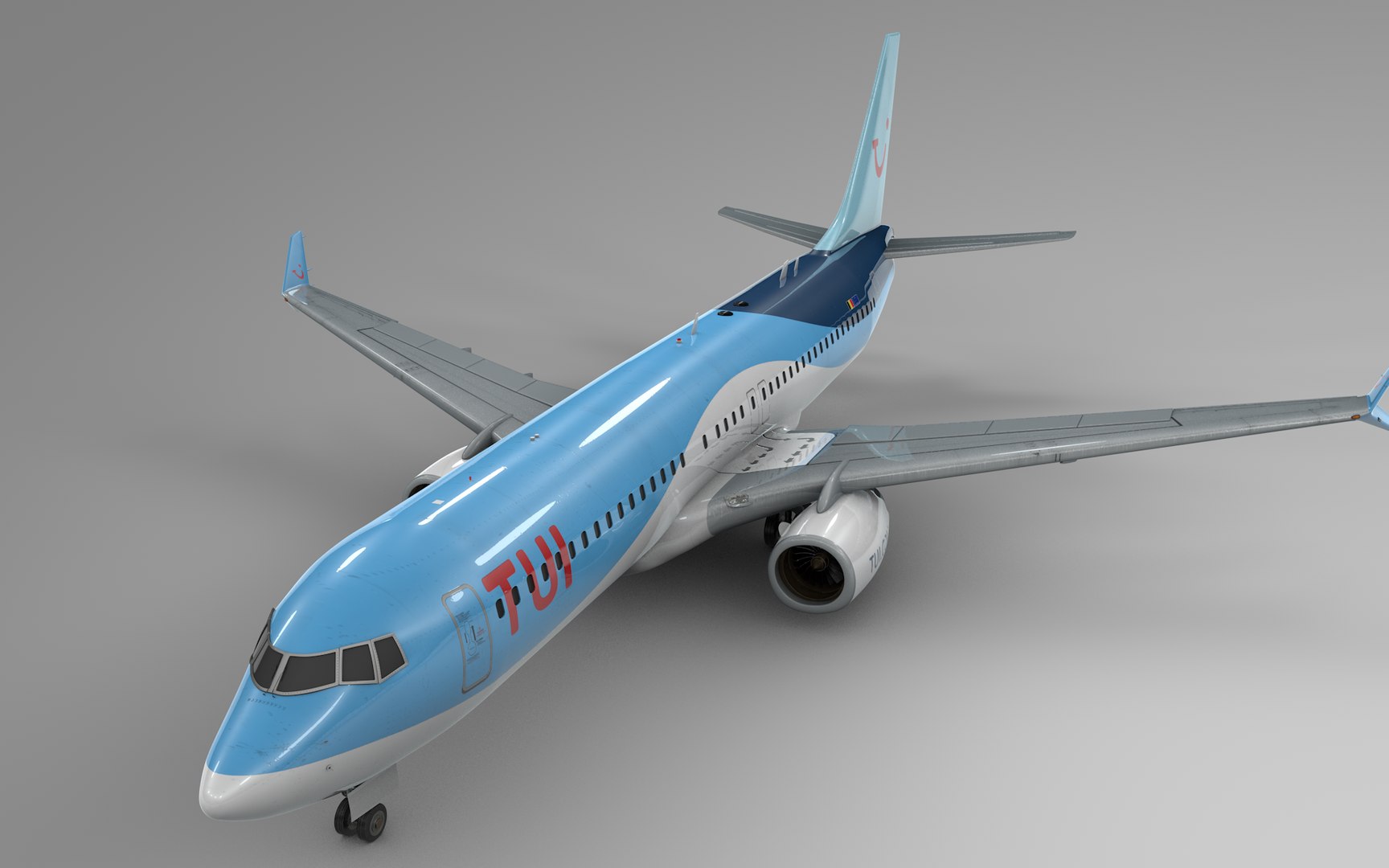 Boeing 737-8 tui airlines 3D - TurboSquid 1696847