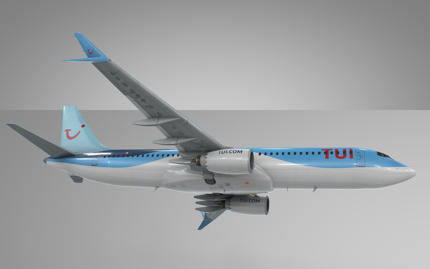 Boeing 737-8 tui airlines 3D - TurboSquid 1696847