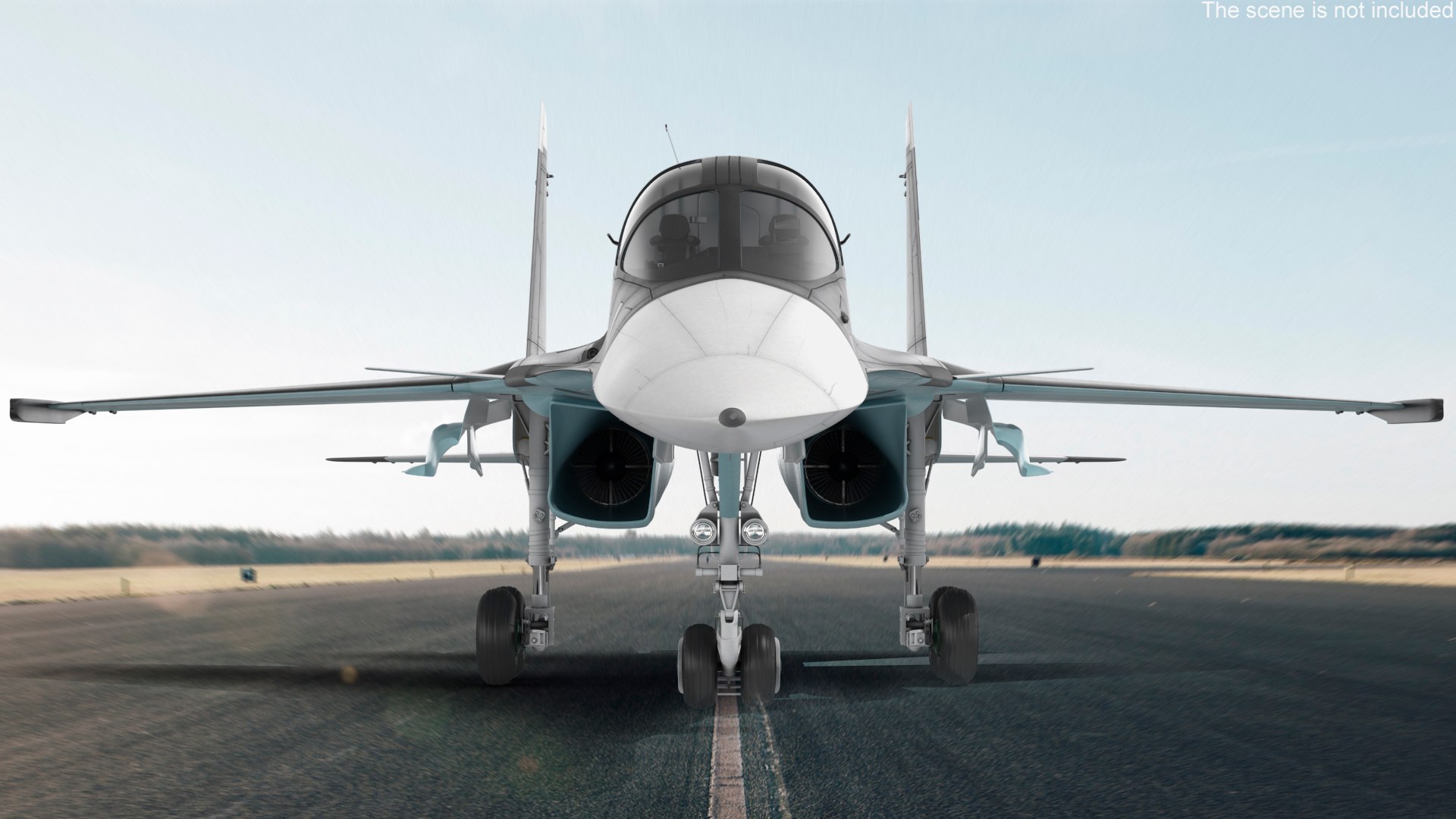 Russian Sukhoi SU-57 Fighter Jet 3D Model - TurboSquid 2382946