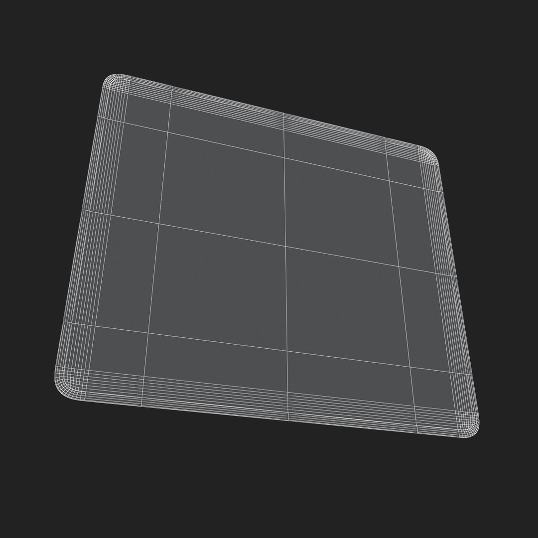 3D Mouse Pad 2450x400 Mm Model - TurboSquid 1185882