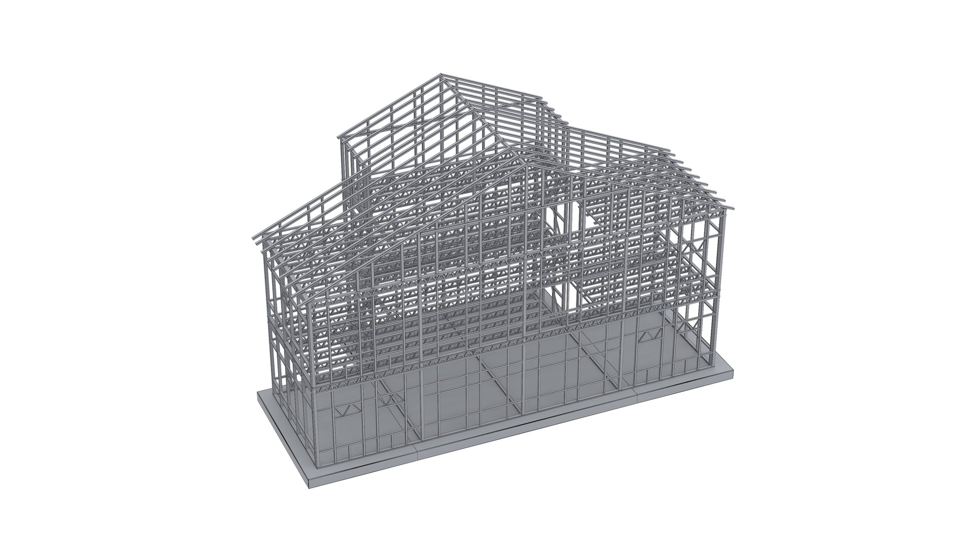 3D Modular Steel Construction - TurboSquid 2299794