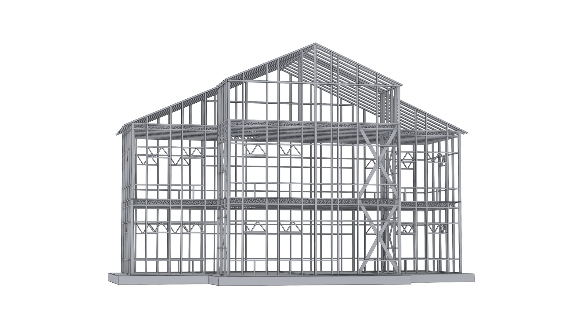 3D Modular Steel Construction - TurboSquid 2299794