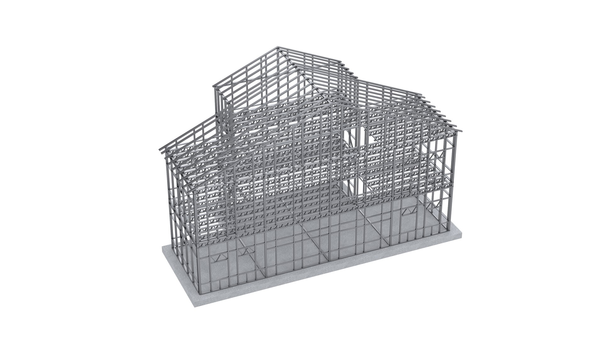 3D Modular Steel Construction - TurboSquid 2299794