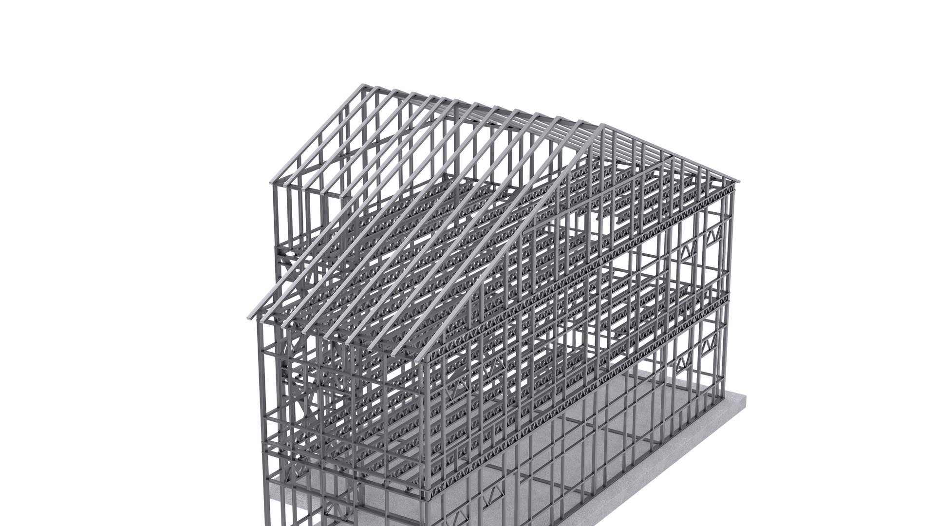 3D Modular Steel Construction - TurboSquid 2299794