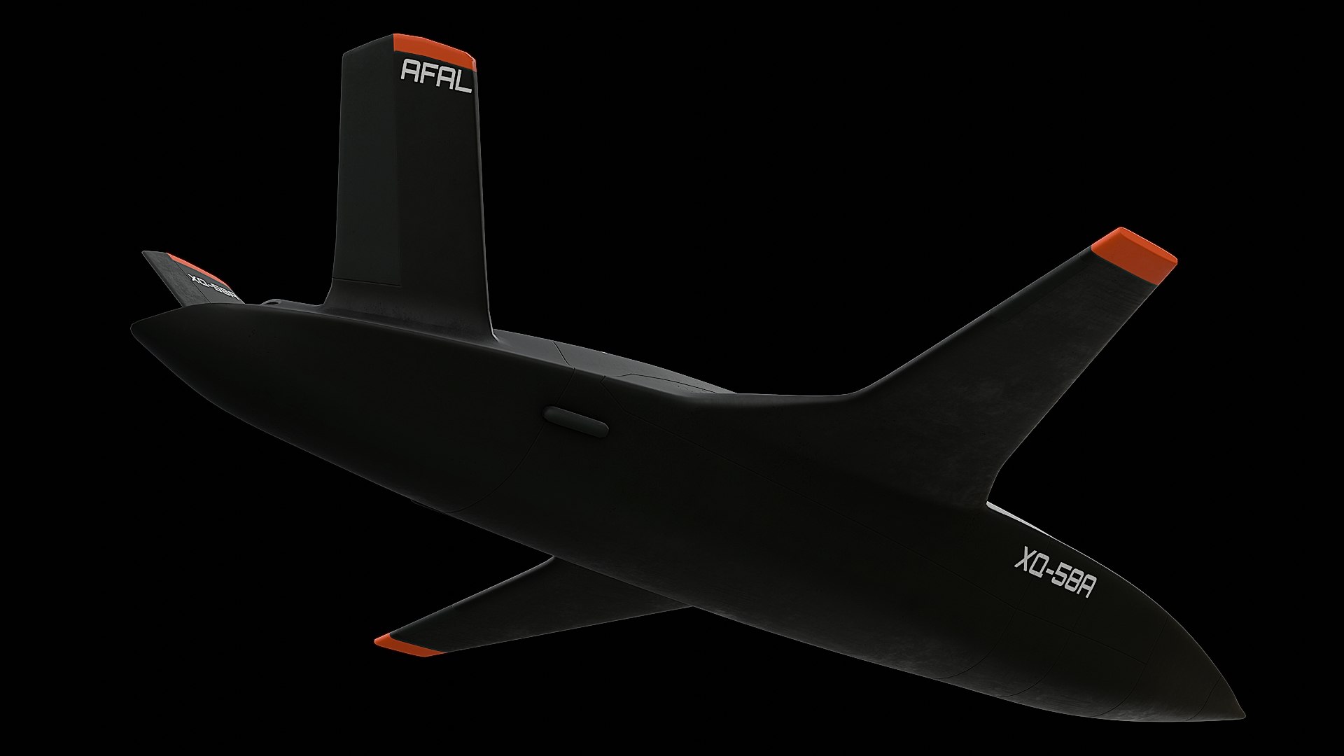 3D Valkyrie Kratos XQ-58 UAV - TurboSquid 2383370