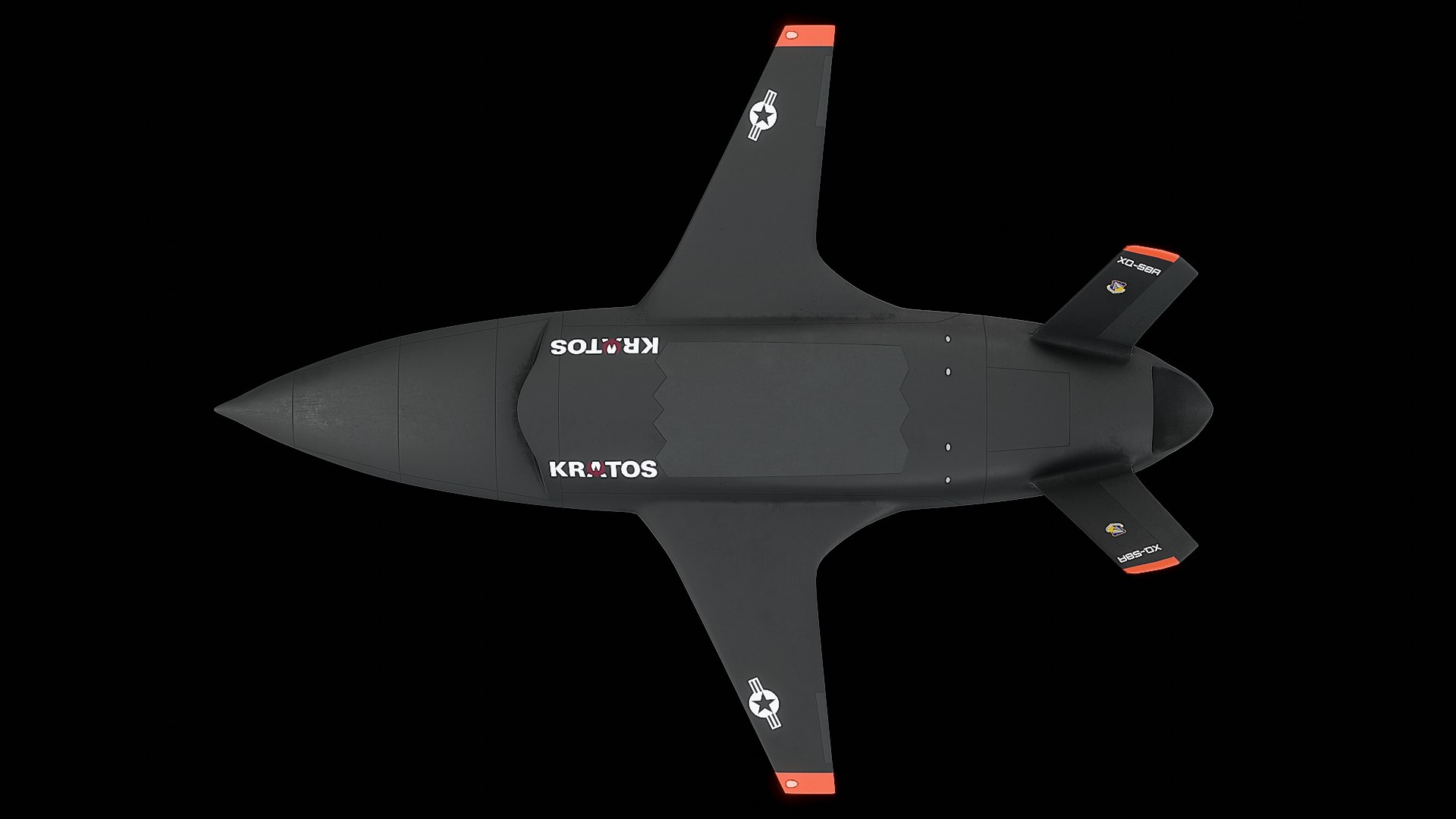 3D Valkyrie Kratos XQ-58 UAV - TurboSquid 2383370