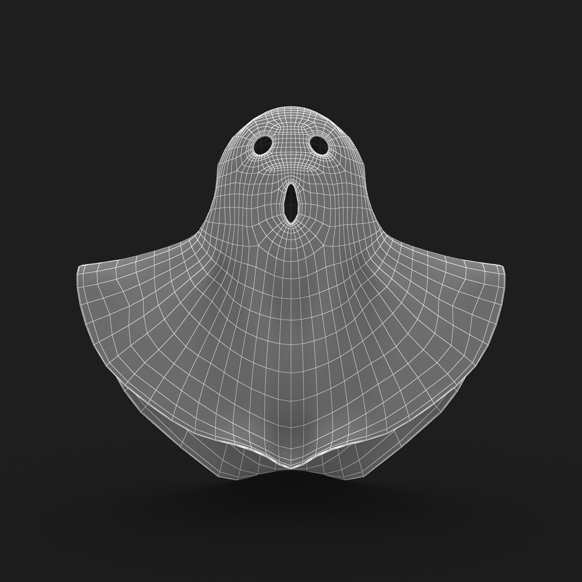 ghost ready 3d model