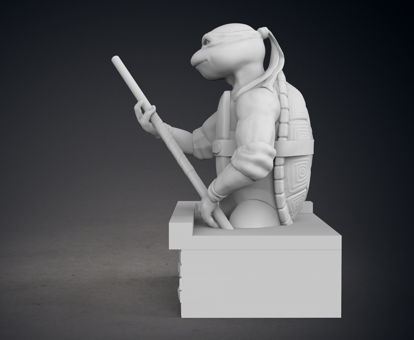 3D Donatello Bust Model - TurboSquid 2226896