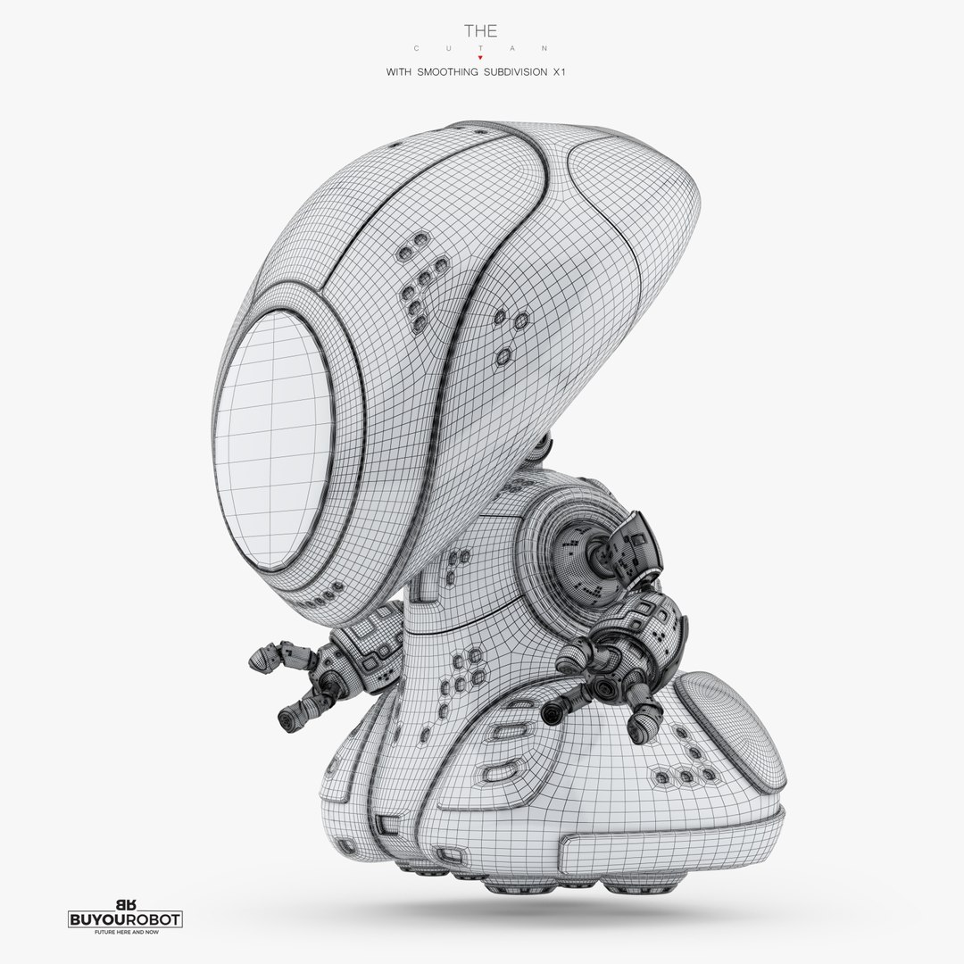 Cartoon pirate bot 3D model - TurboSquid 1227334