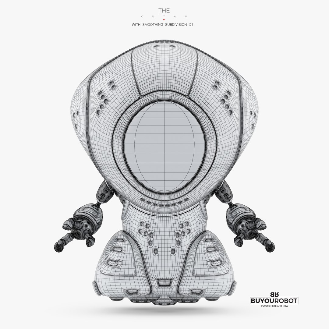 Cartoon pirate bot 3D model - TurboSquid 1227334