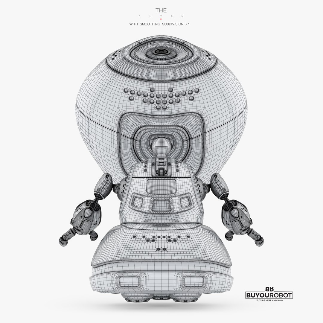 Cartoon pirate bot 3D model - TurboSquid 1227334