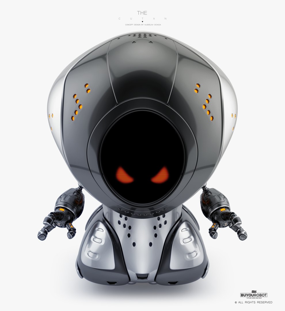 Cartoon pirate bot 3D model - TurboSquid 1227334