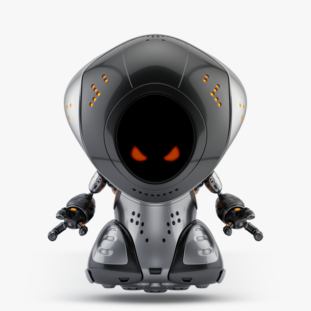 Cartoon pirate bot 3D model - TurboSquid 1227334