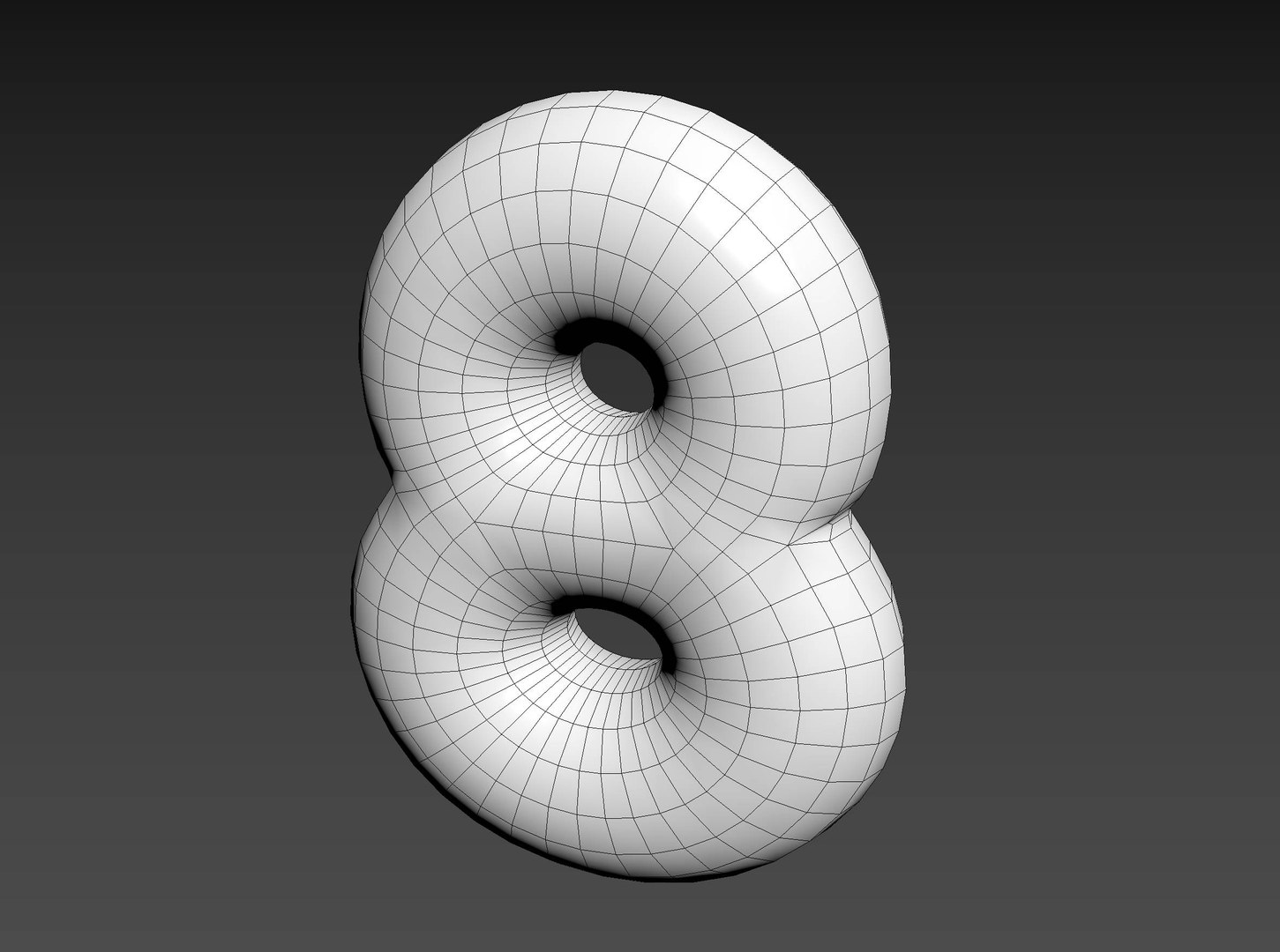 3D Model Number Eight - TurboSquid 2305158