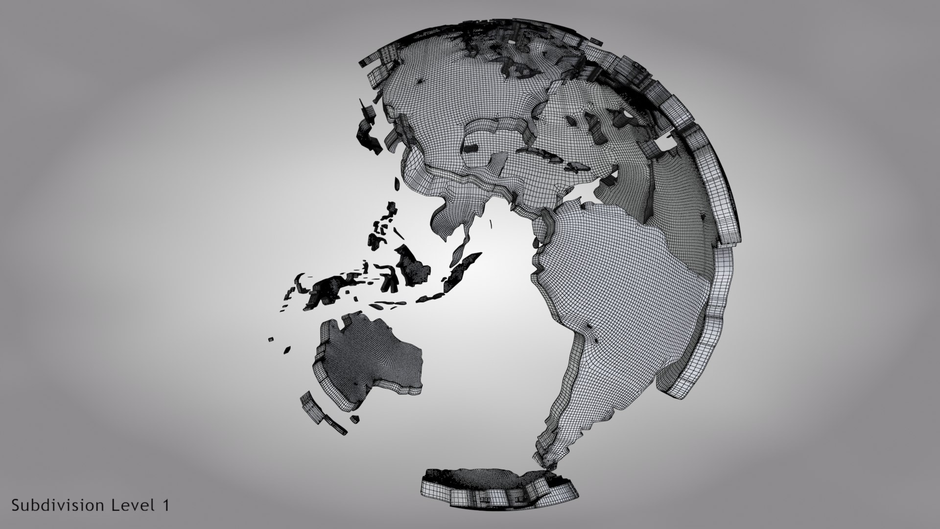 Earth globe v1 world 3D model - TurboSquid 1584943
