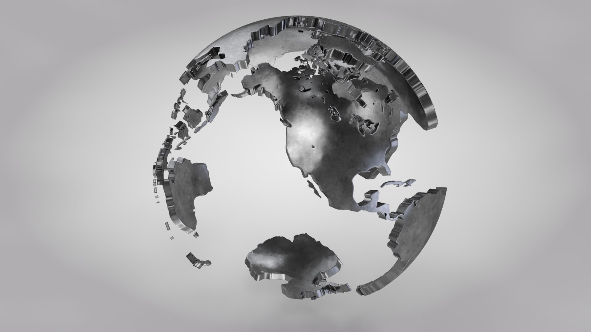 Earth Globe V1 World 3D Model - TurboSquid 1584943