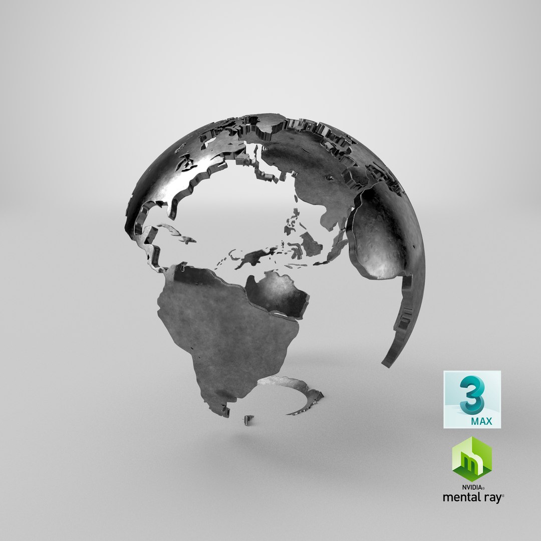 Earth globe v1 world 3D model - TurboSquid 1584943