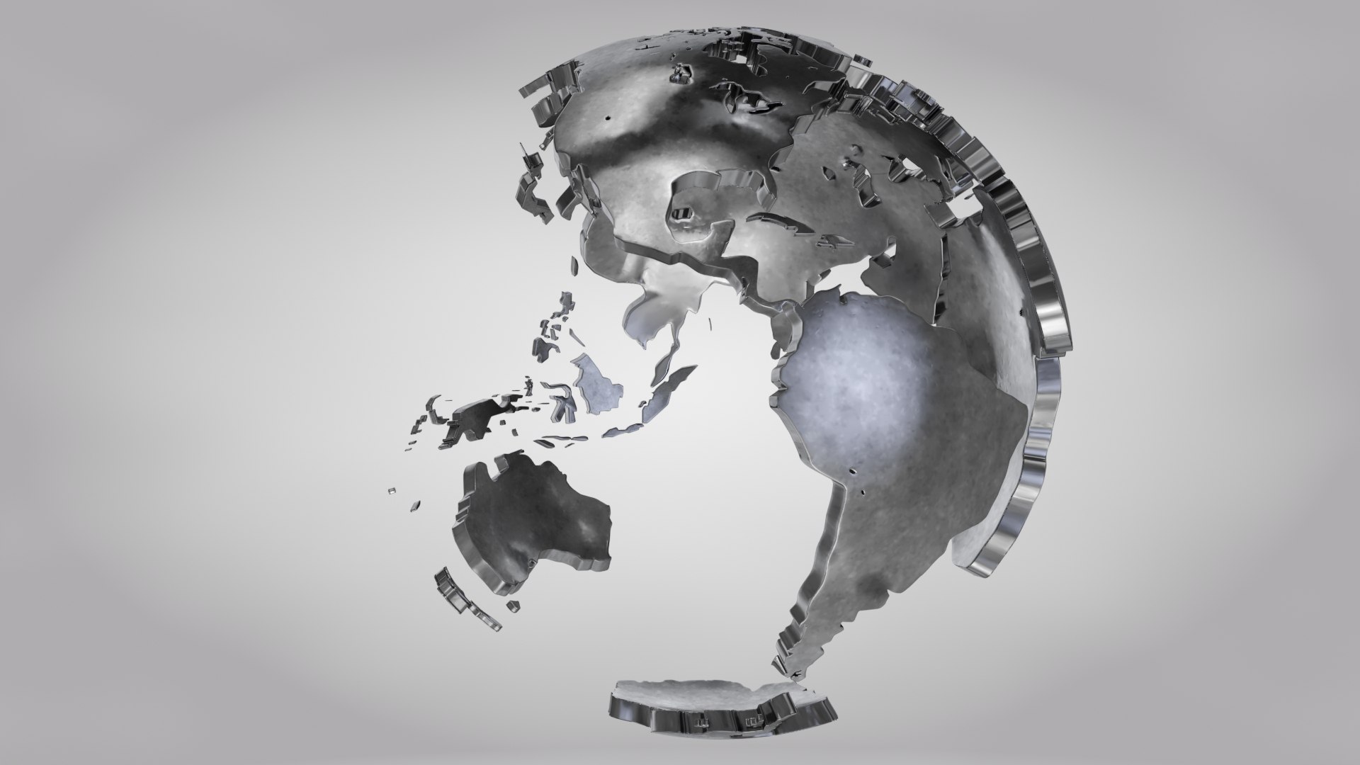 Earth Globe V1 World 3D Model - TurboSquid 1584943