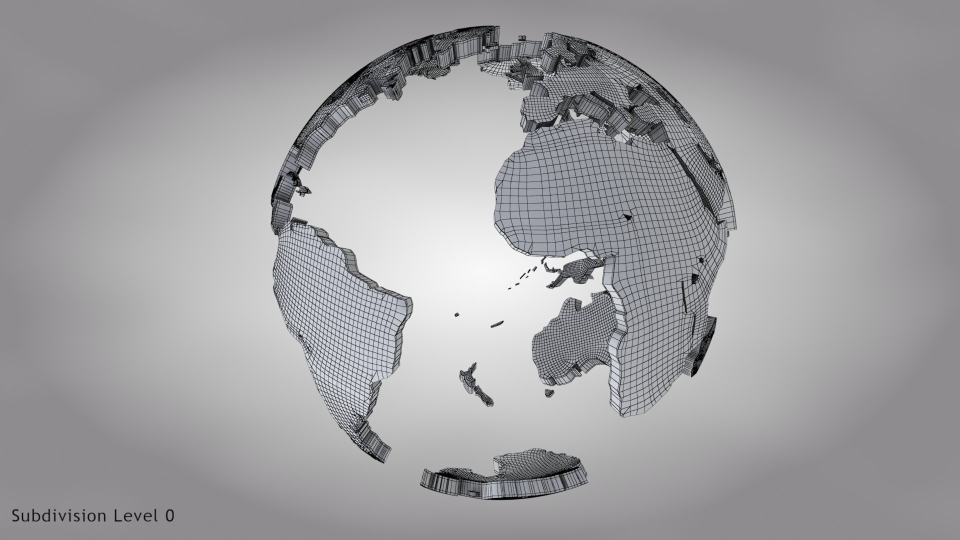 Earth globe v1 world 3D model - TurboSquid 1584943