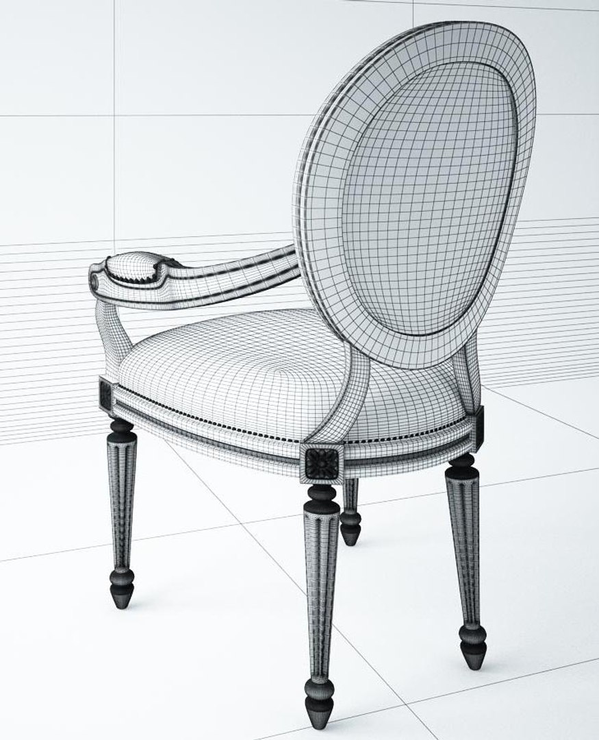 3d designer arm chair model