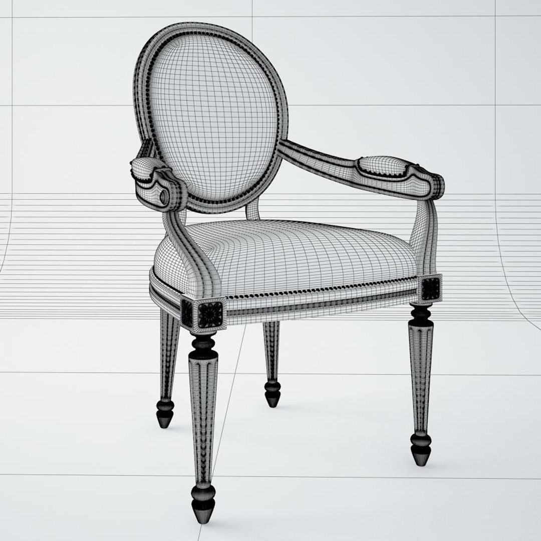 3d designer arm chair model
